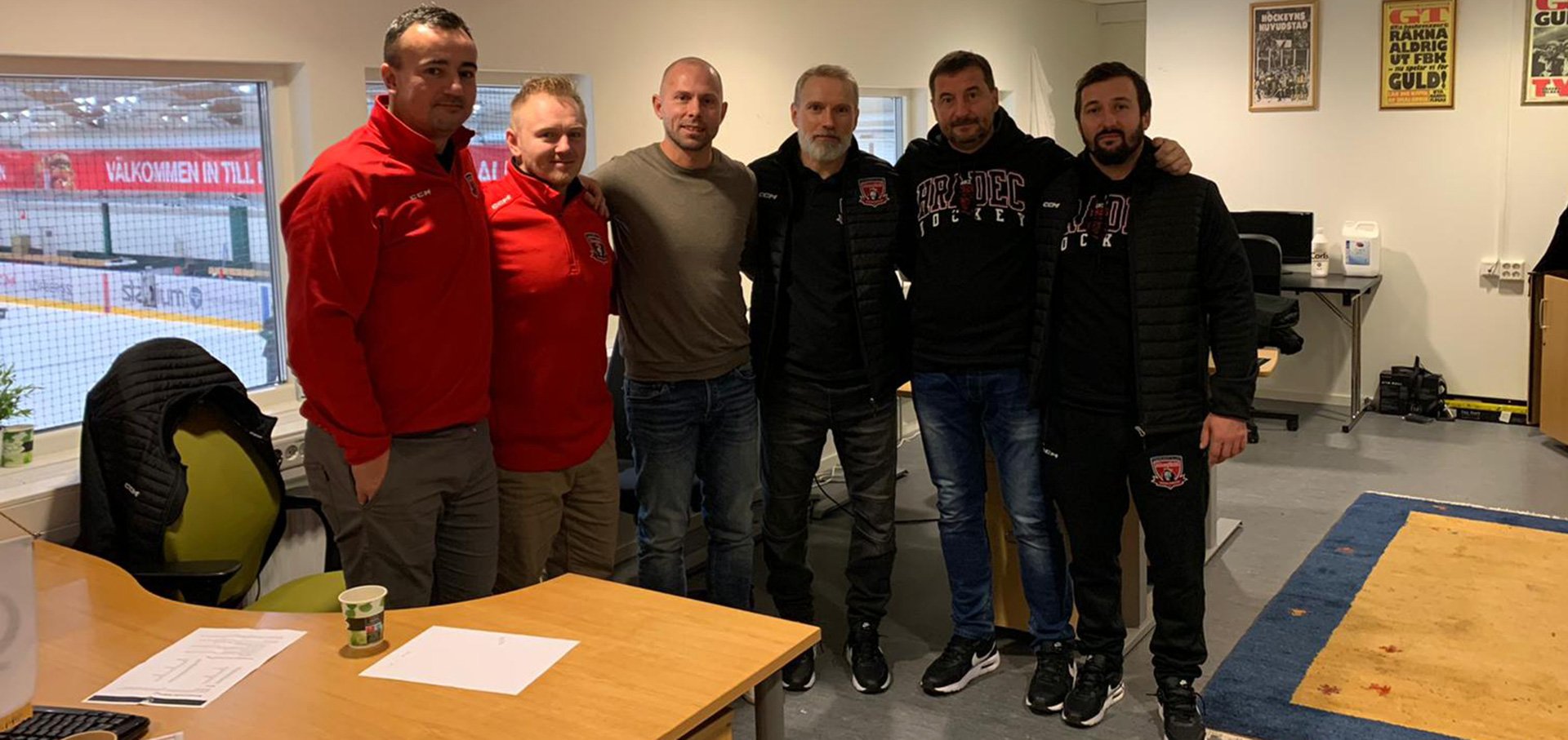 Martin Vágner a Filip Luňák se zúčastnili stáže ve Švédsku | Mountfield HK