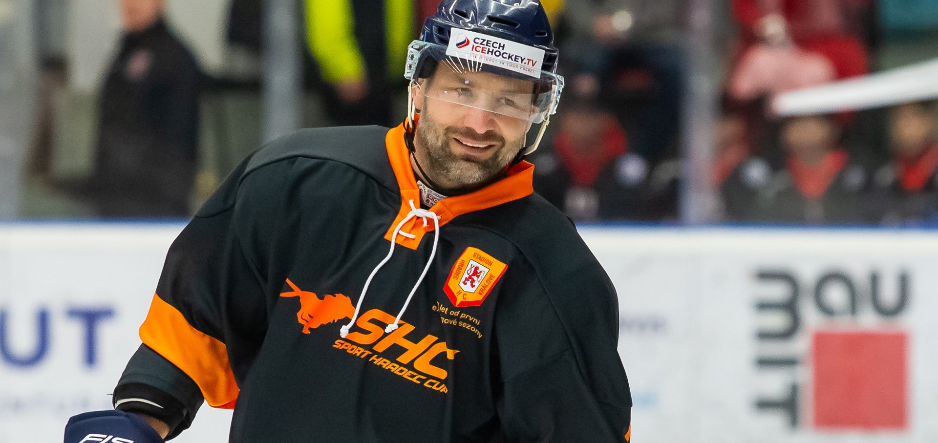 Diváci? Byl jsem nadšený, říká po exhibici Jaroslav Roubík | Mountfield HK
